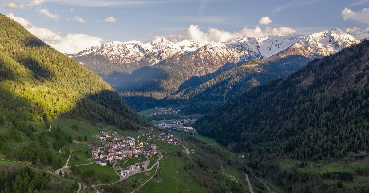 I paesi e le località della Val di Sole