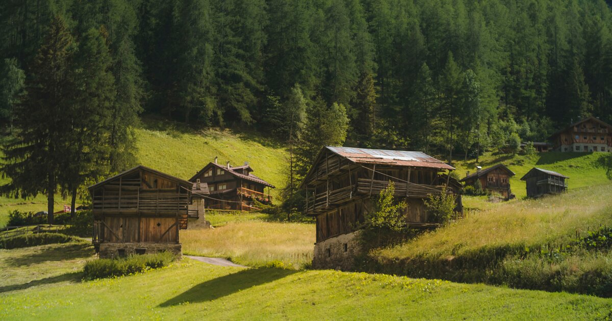 A legendary visit of Val di Rabbi, Val di Sole Trentino